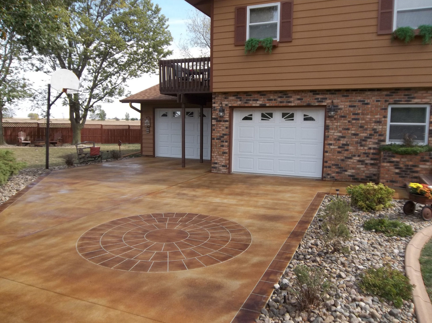 Driveways & Sidewalks Gallery, Engraving, Custom Edging